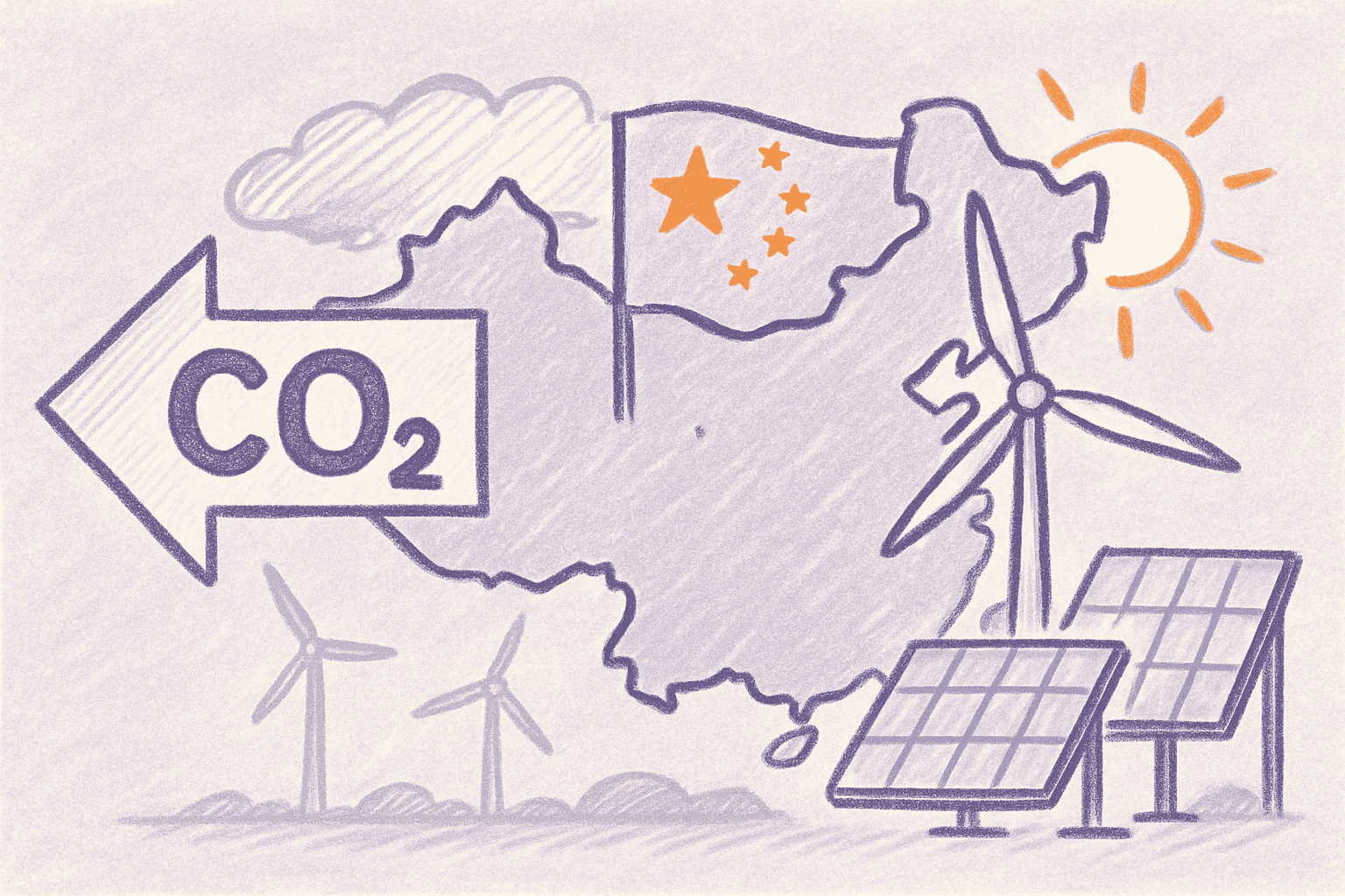 Les émissions de CO2 de la Chine ont baissé au 1er trimestre 2025 | Connaissances des énergies